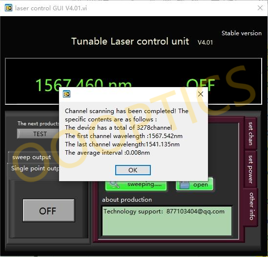 Lumentum TL5350 Micro Integrable Tunable Laser Assembly ITLA 300kHz ...