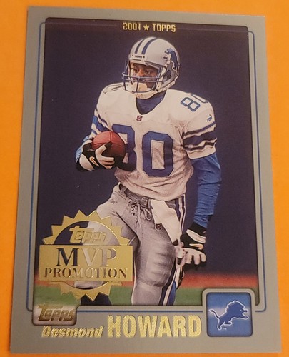 2001 Topps Desmond Howard MVP Promotion /100 | eBay