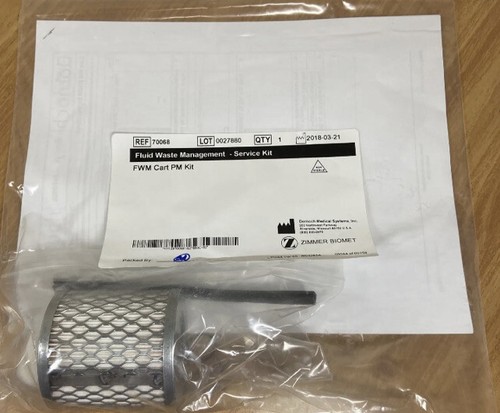 ZIMMER BIOMET Fluid Waste Management Cart PM Kit #70068. for sale ...
