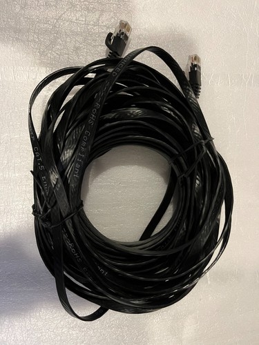 100ft Ethernet CAT 5 Enhanced RoHS Compliant Cable, Flat / 30AWG | eBay