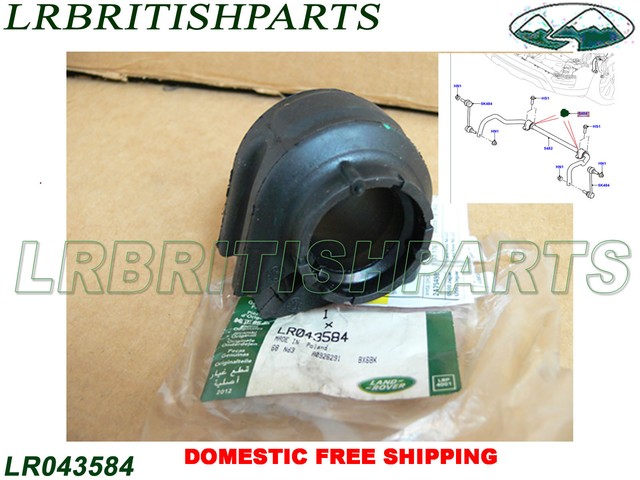 Land Rover Stabilizer Bar Front Bushing Range Sport 14 Discovery ...
