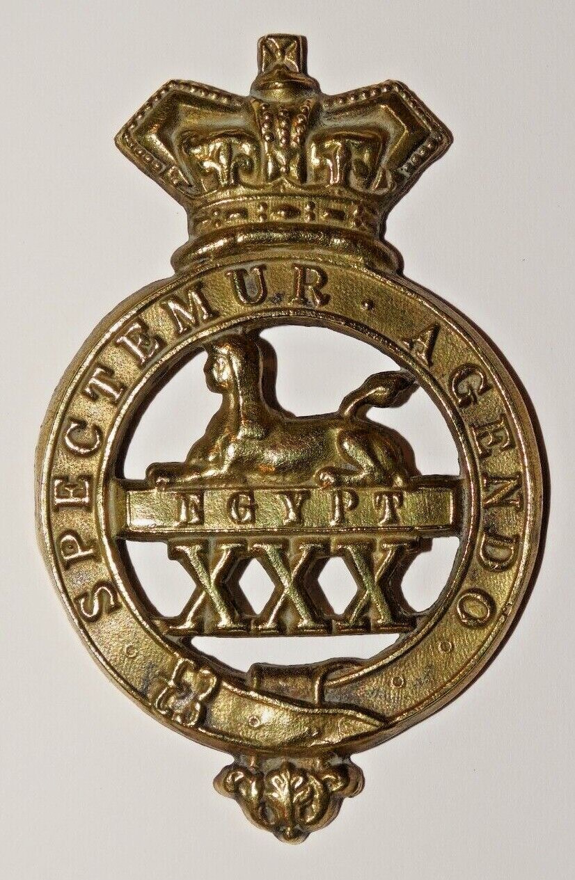 BRITISH MILITARY CAP BADGES, The 30th Cambridgeshire Regiment of Foot ...