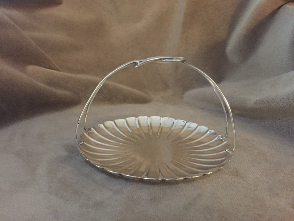 Vintage Japanese 950 Sterling Silver Handled Plate | eBay