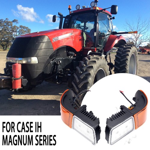 Pair LED Front Cab Light Work Light For Case IH Magnum Series 260 275 ...