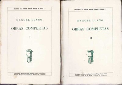Obras Completas. 2 tomos - Manuel Llano | eBay.de