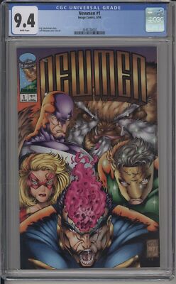 NEWMEN #1 - CGC 9.4 NM - JEFF MATSUDA COVER - IMAGE COMICS - 1994 - 1ST ...