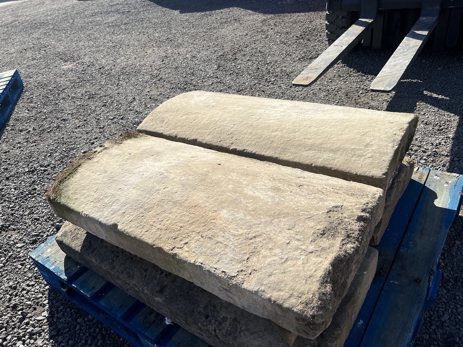 Reclaimed Half Round Wall Coping Stone | eBay