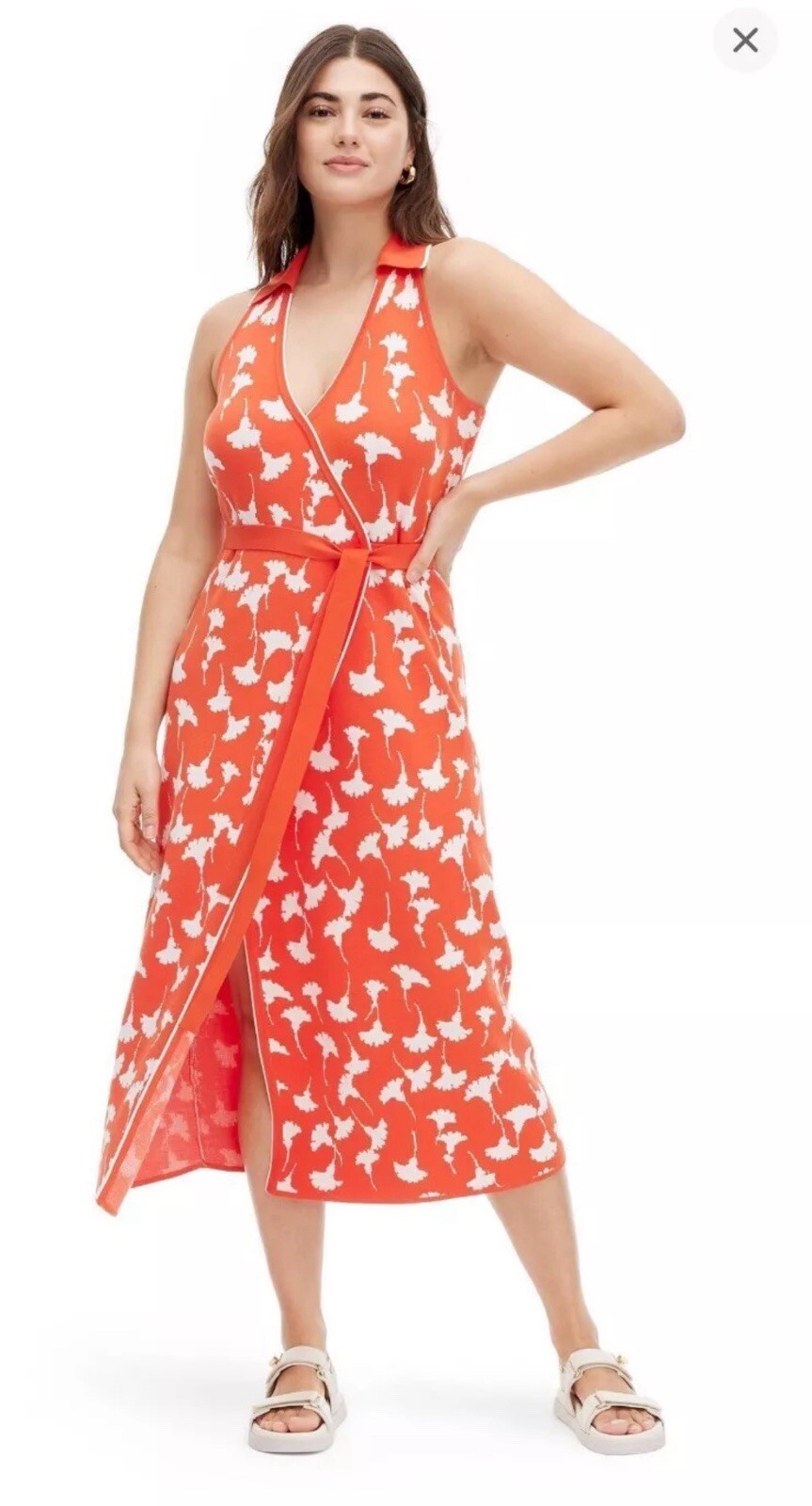 Diane Von Furstenberg for Target - SIZE L- Ginkgo Cherry Tomato Wrap ...