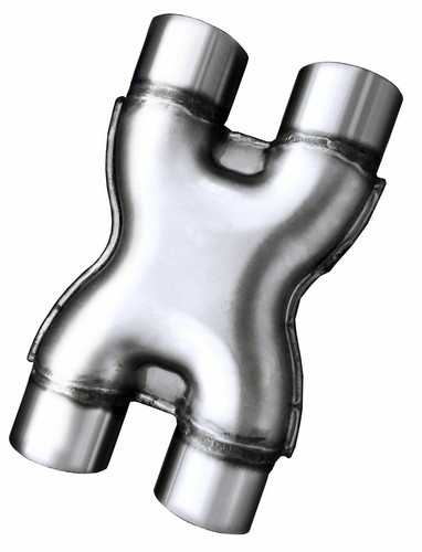 UNIVERSAL FABRICATION CUSTOM EXHAUST X PIPE 2.5" 2-1/2 | eBay