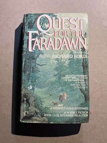 QUEST FOR THE FARADAWN by Richard Ford 1983 Dell FIRST PRINTING ...