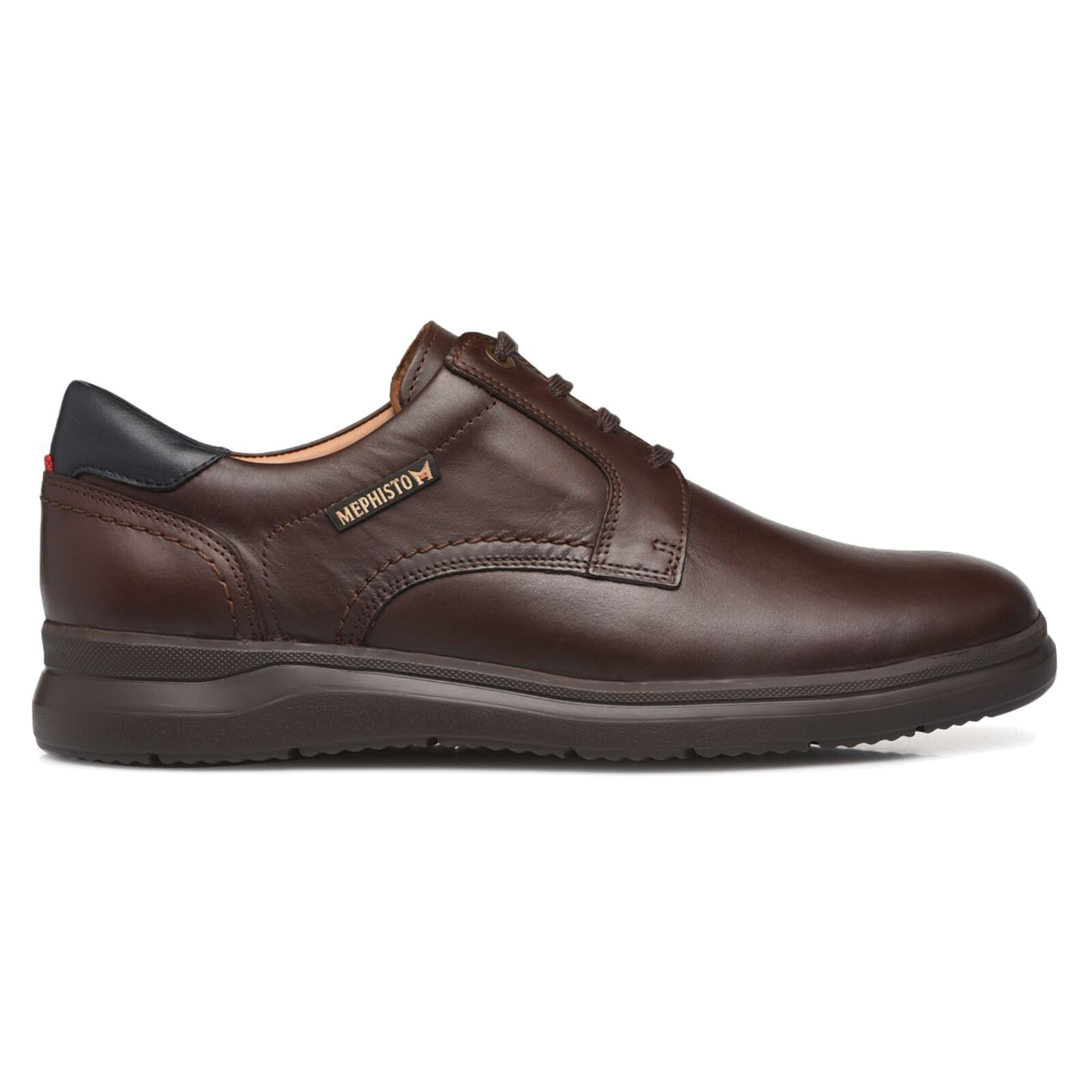 Mephisto Mens Shoes Almeric Formal Lace-Up Derby Full Grain Leather | eBay