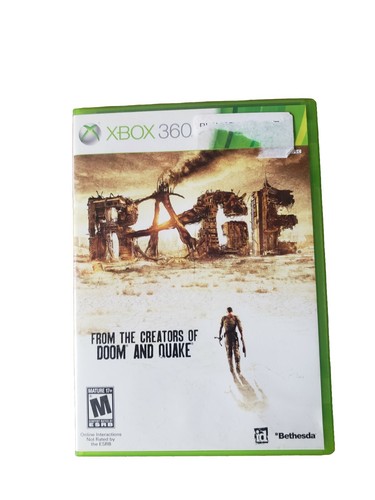 Rage (Microsoft Xbox 360, 2011) 3 Disc Set Complete W/ Manual - Anarchy ...