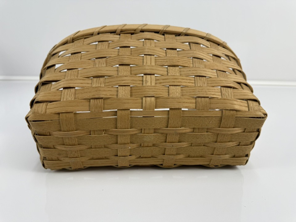 NEW w/Tag Vintage Shaker BASKET Ash Large Wall Mount BASKETS-BROOKSIDE ...