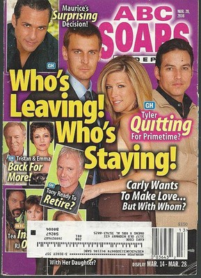 ABC Soaps in Depth March 28, 2006 Lindze Letherman Adrianne Leon GH | eBay