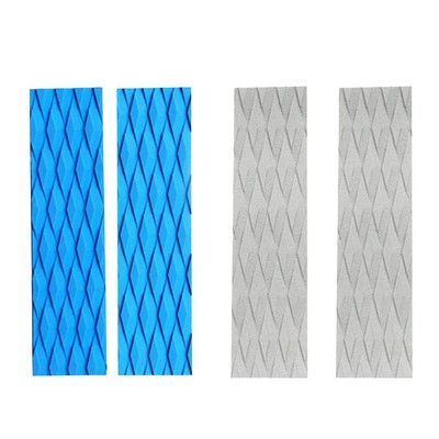 2x Diamond Grooved Eva Traction Pad Tail Pad Lenker Hand for Surfboard ...