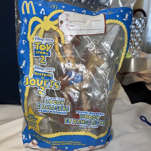 Disney's "Toy Story " WOODY & BULLSEYE Nerd Candy Dispenser RARE Sealed ...