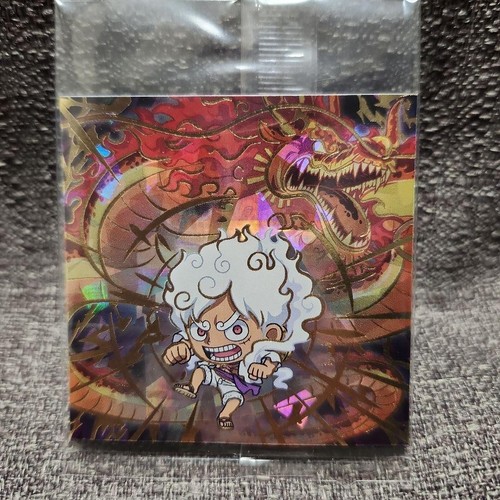 One Piece Luffy vs Kaido Wafer Sticker Anime | eBay