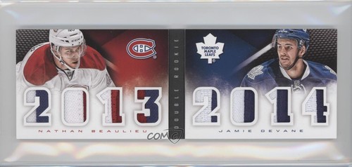 2013 Playbook Double Rookie Classbook Prime /50 Jamie Devane Nathan ...