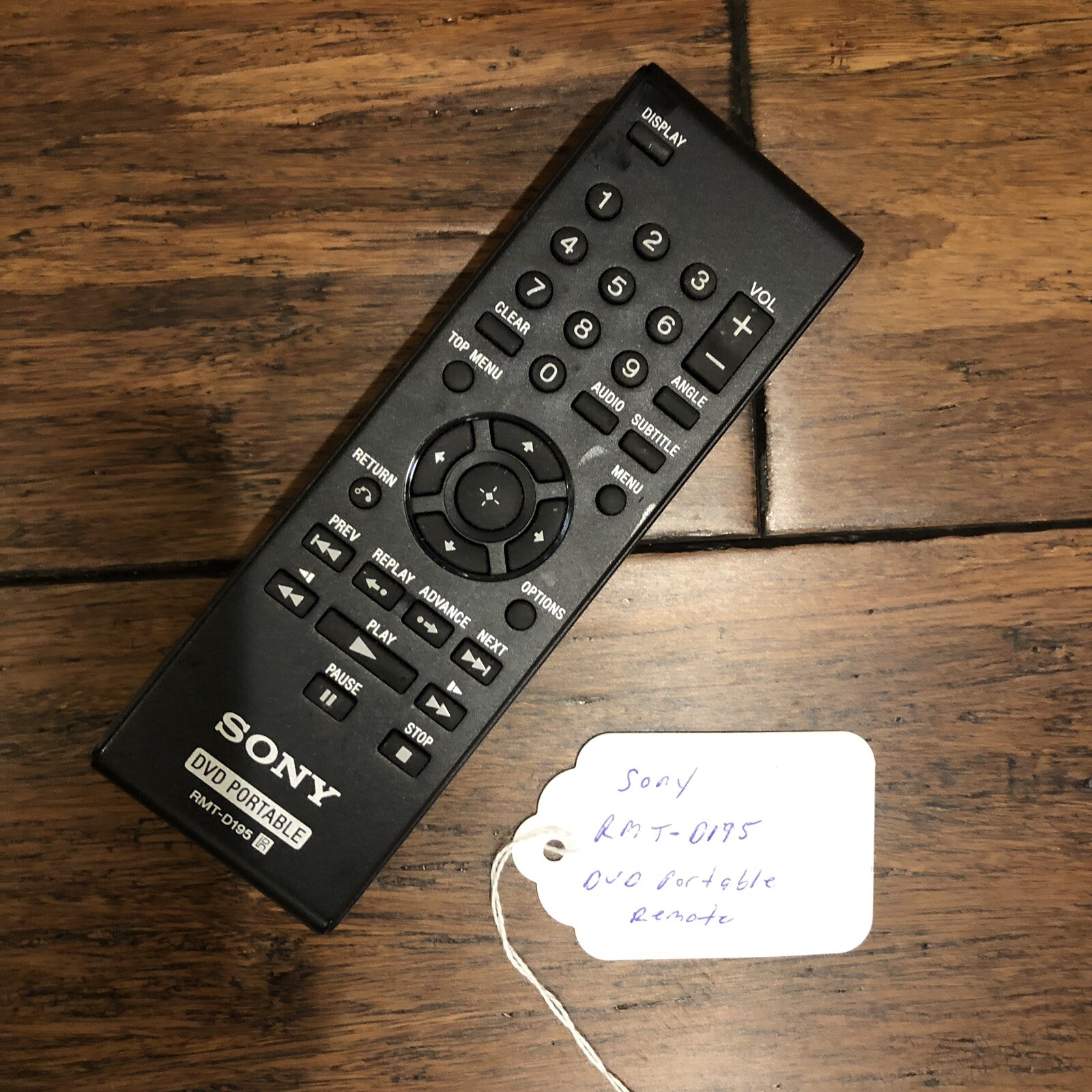 SONY RMT-D195 ORIGINAL REMOTE CONTROL HAND UNIT | eBay