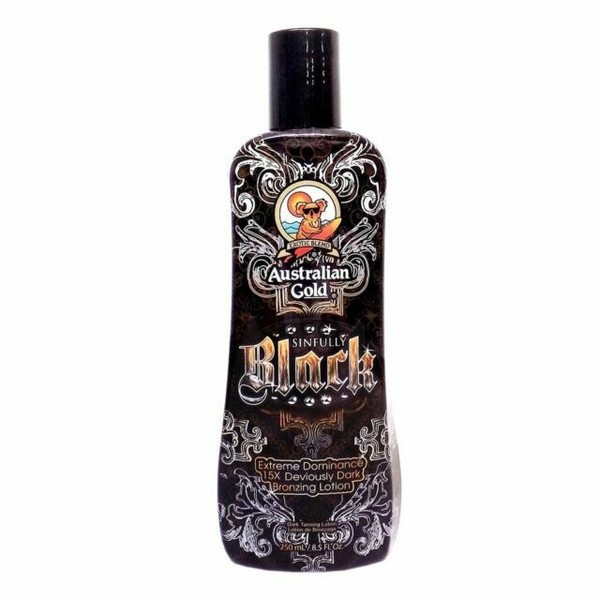 Australian Gold Sinfully Black Dark Bronzing Tanning Lotion SPF 15 - 8 ...