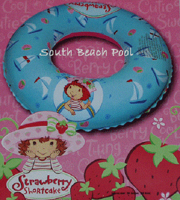 Strawberry Shortcake Inflatable Swimming Ring | eBay