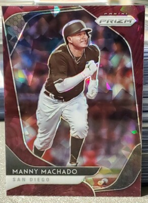 2020 Panini Prizm Ruby Red Prizm Manny Machado #2/25 | eBay