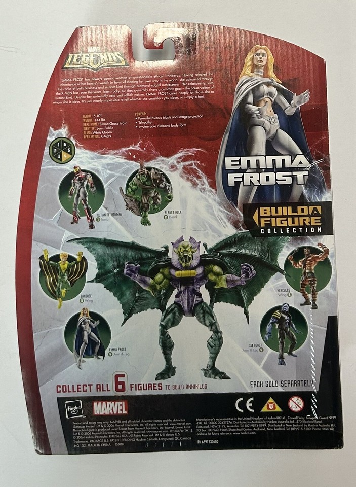 Hasbro Marvel Legends - Emma Frost - Action Figure Annihilus Wave | eBay
