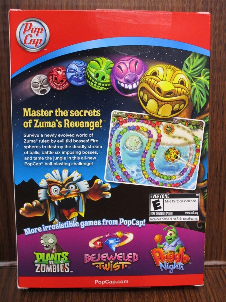 Video Game PC Zumas Revenge NEW SEALED Box 899274001635 | eBay