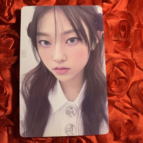 Haerin NEWJEANS Cartoon Power Edition Celeb K-POP Girl Photo Card Sweet ...