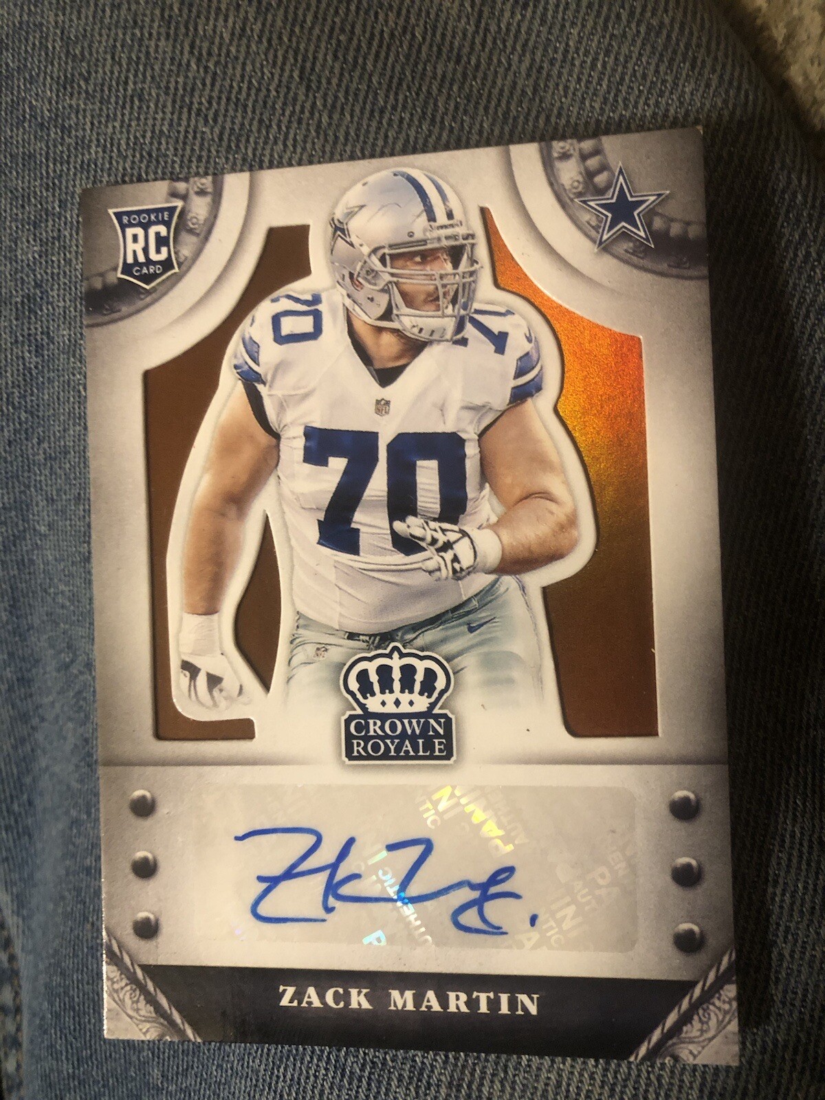 2014 Panini Crown Royale Rookie Signatures Zack Martin RC Auto 9/99 | eBay
