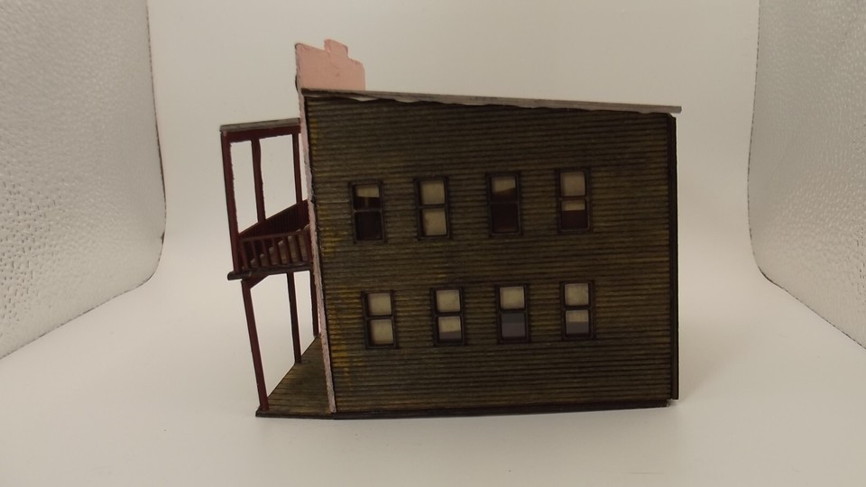 H.O. Scale Madam Wo Wo's Saloon and Brothel Kit Laser Cut. LCOW#16 | eBay