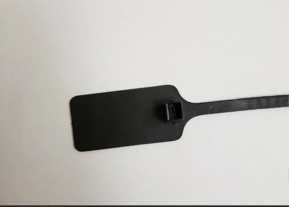 FAST SHIPPING "The Ten" ZIP TIE TAG Black Replacement Nike x Off-White ...