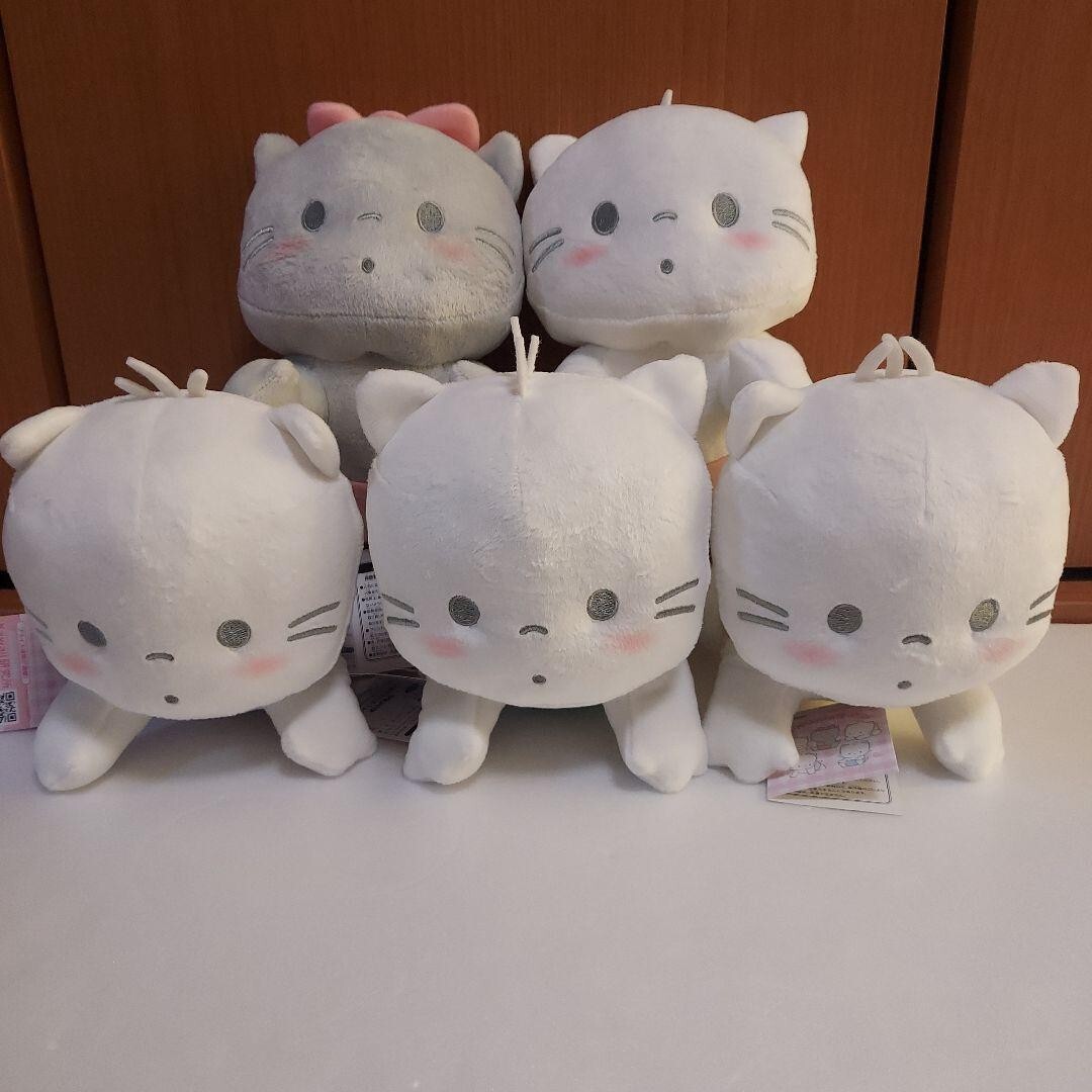 Sanrio characters Nya Ni Nyu Nye Nyon Plush doll H18cm Set | eBay