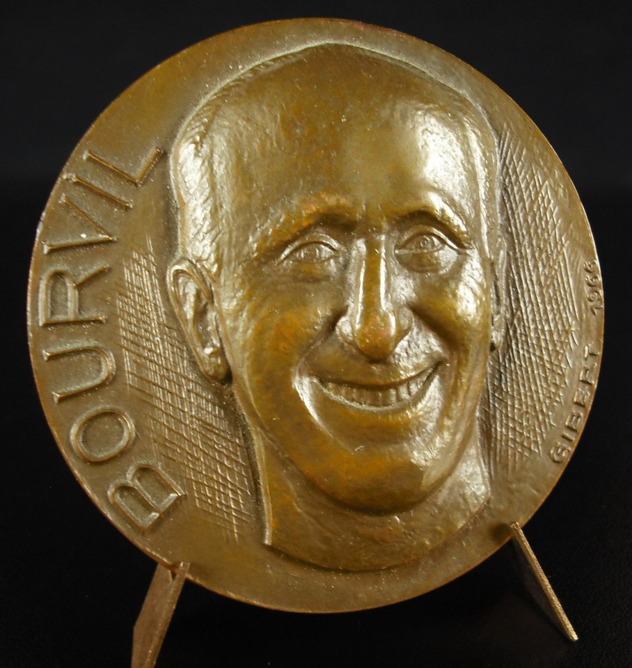 Medal for André Raimbourg, known as Bourvil actor singer comedian 1972 ...
