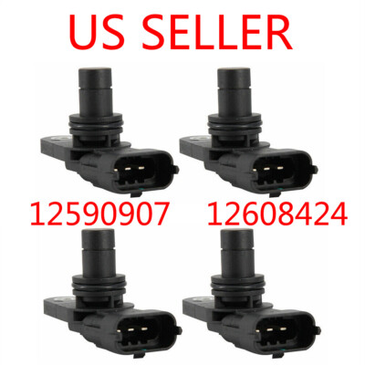 4x Engine Camshaft Position Sensor 12608424 For Chevrolet GMC Pontiac ...