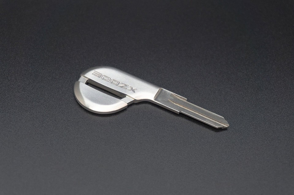 CNC Machined Titanium Key for Z31 / Z32 300ZX - Nismo, Fairlady ...