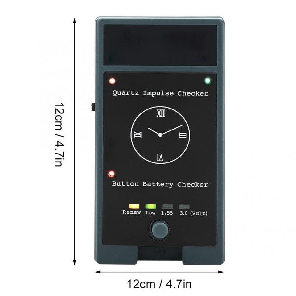 Voltage Indicator Quartz Watch Tester Pulse Detector Built-in Voltage ...