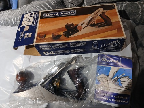 Marples Record 04 Hand Plane (SNP049324) - OPEN BOX - NEVER USED ...