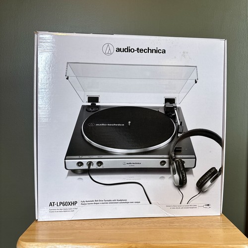 Audio-Technica AT-LP60 XHP Auto Belt Driven Turn Table Record Player ...