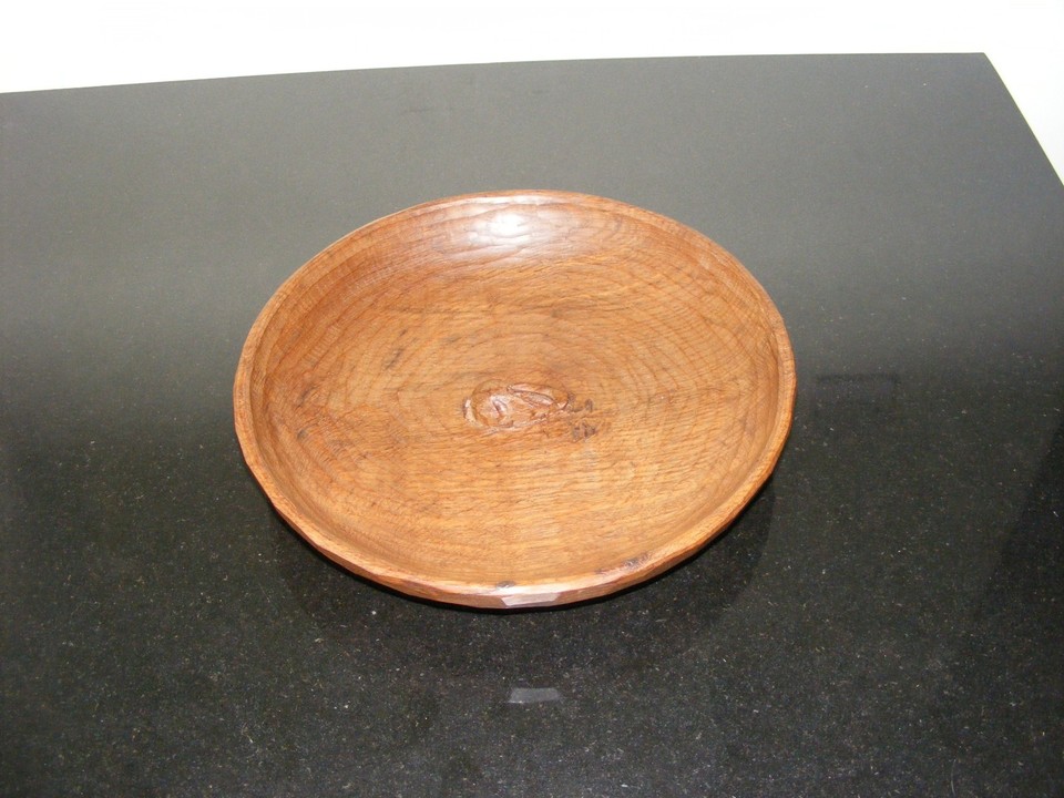 EX- ROBERT MOUSEMAN THOMPSON APPRENTICE PETER RABBITMAN HEAP FRUIT BOWL ...