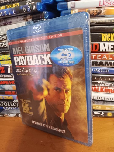 Payback Blu-ray, 2007 Special Collector's Edition Mel Gibson Director's ...