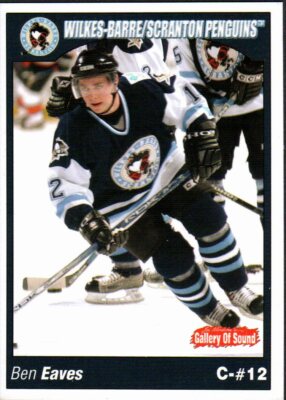 Ben Eaves 2004-05 Wilkes-Barre Scranton Penguins | eBay