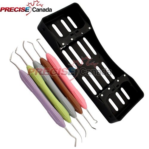 Dental Composite Filling Instruments Set of 5 pc Silicon Handle ...