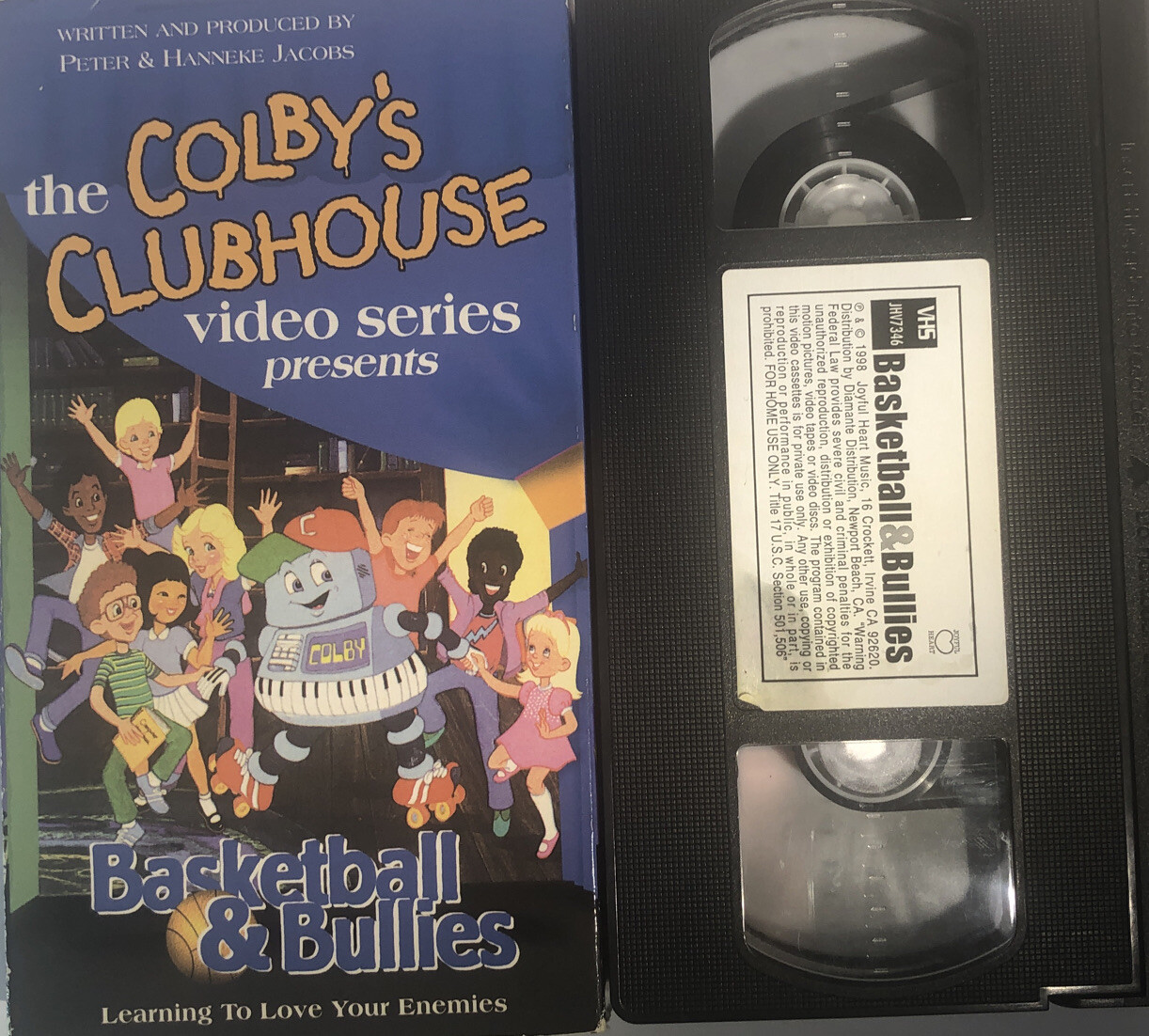 The COLBY'S CLUBHOUSE Video Series:Basketball & Bullies(VHS 1998)SHIPS ...