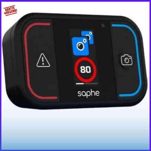 Saphe Blitzerwarner Drive Mini Radar Verkehrsalarm, Bluetooth, mit App ...