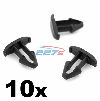10x Radiator Grille - Rubber Bonnet Seal Clips- Toyota / Lexus 53145 ...