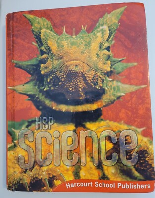 Science, Grade 6 - Hardcover By HARCOURT SCHOOL PUBLISHERS ...