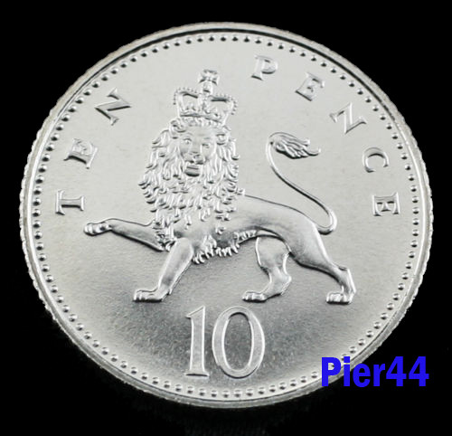 1971 - 2025 10p Ten Pence Coin PROOF & Brilliant Uncirculated (BU) UK ...