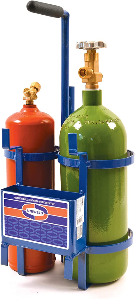 500S Metal Carrying Stand for 10 Cu/Ft "MC" Acetylene Tank and 20 Cu/Ft ...