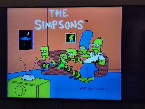 THE SIMPSONS: BART VS THE SPACE MUTANTS - Nintendo NES Game (Authentic ...